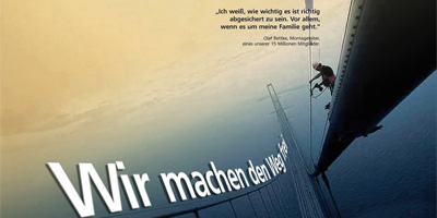 Zu dir passt der Volks- & Raiffeisenbanken-Werbeslogan: Wir machen den Weg frei.